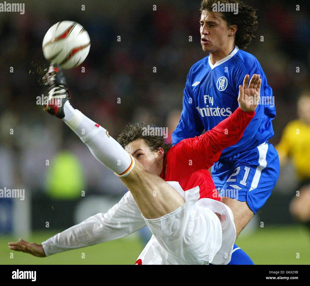 UEFA Champions League Semi Final Stock Photo - Alamy