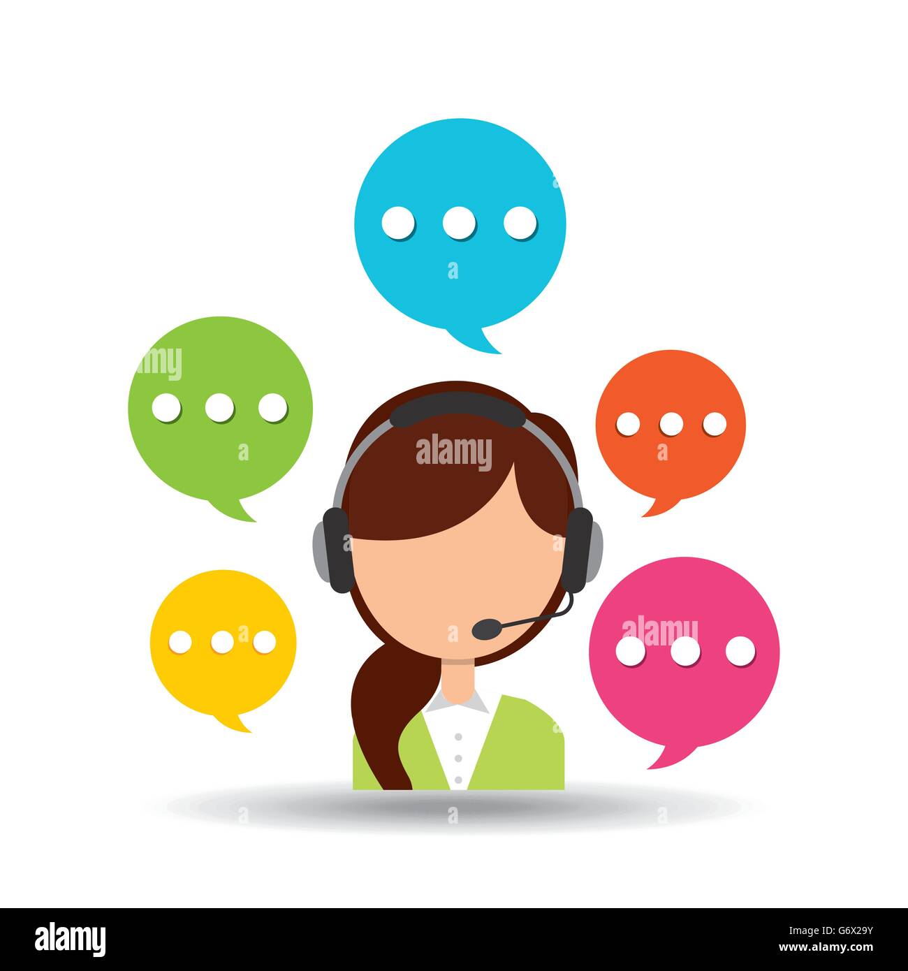 customer service design Stock Vector Image & Art - Alamy