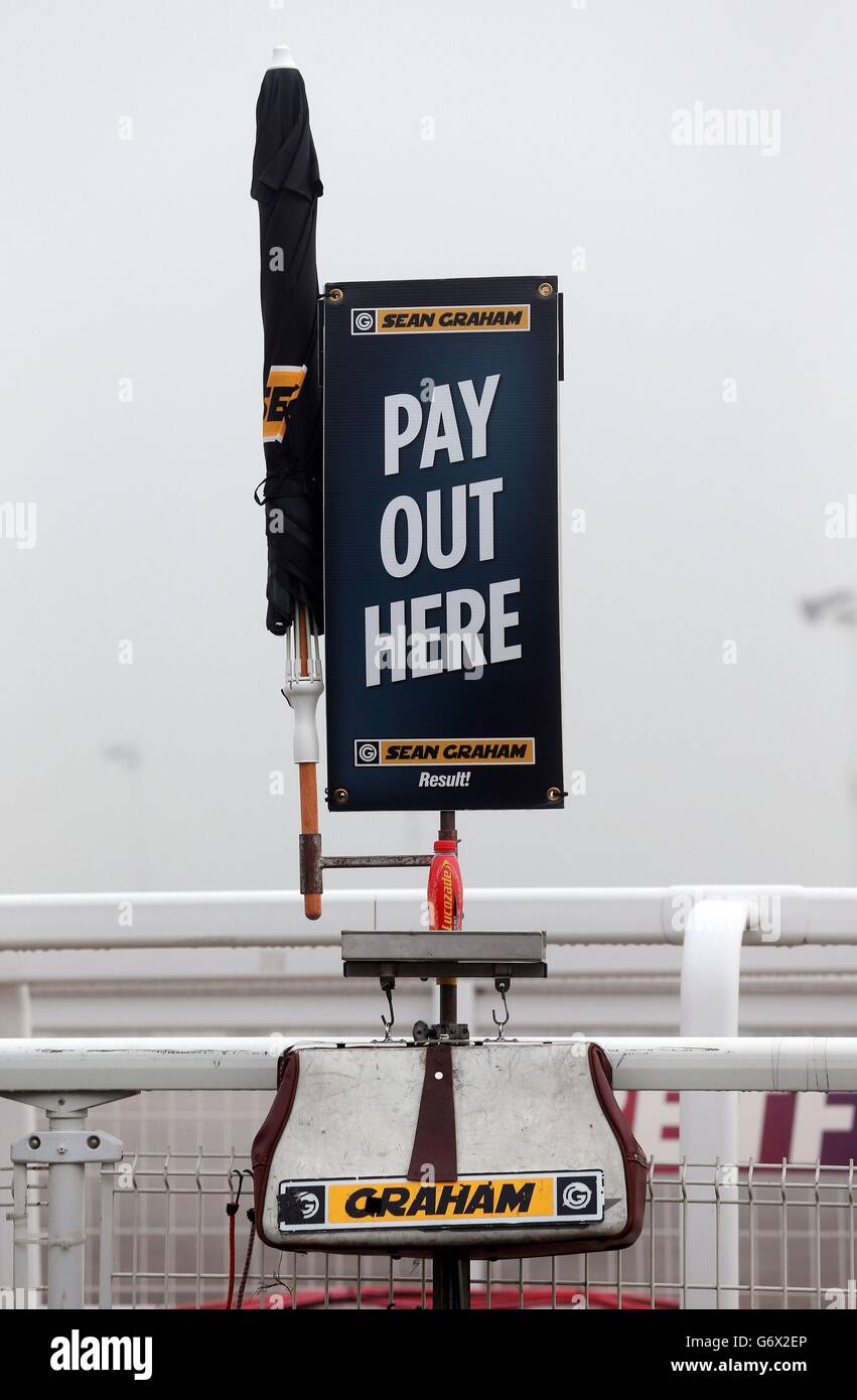 Bookies stand cheltenham gold cup day cheltenham racecourse hi-res ...