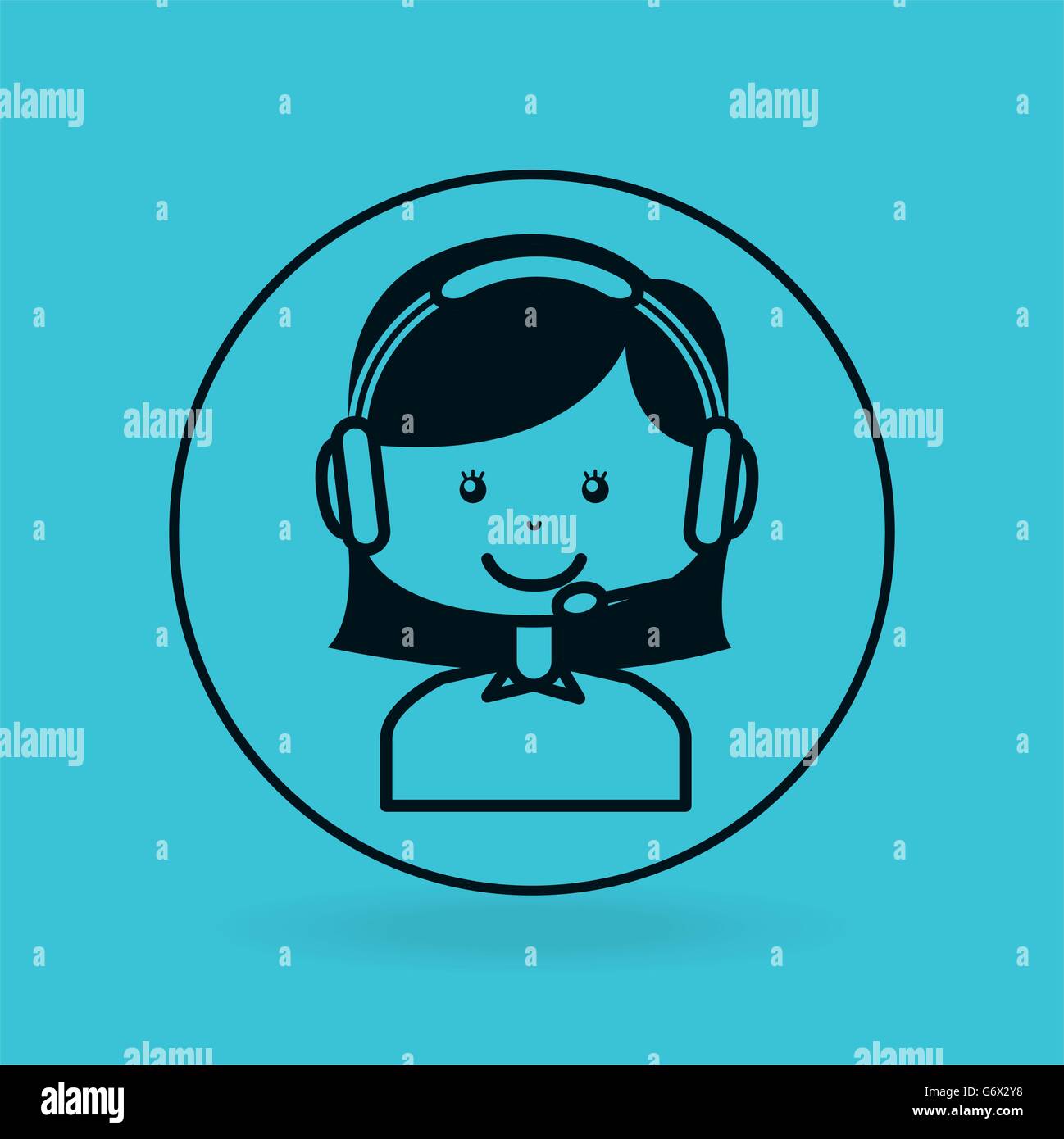 customer service design Stock Vector Image & Art - Alamy