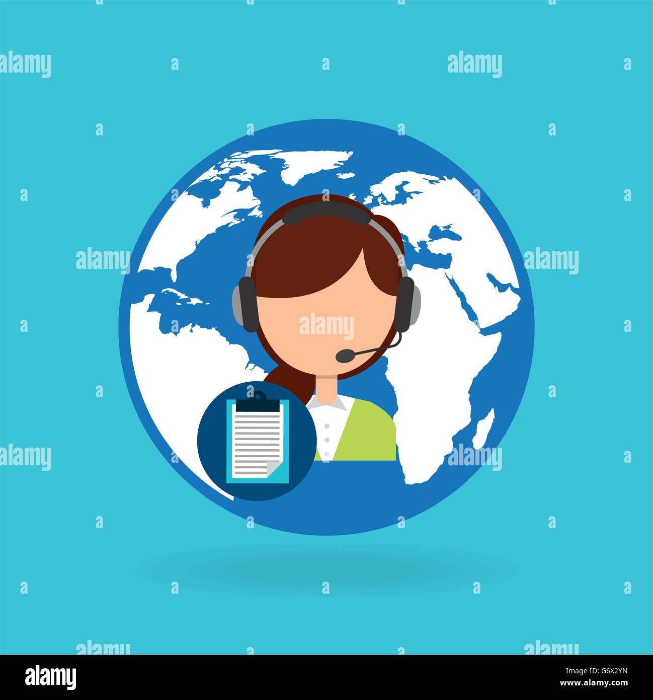 customer service design Stock Vector Image & Art - Alamy