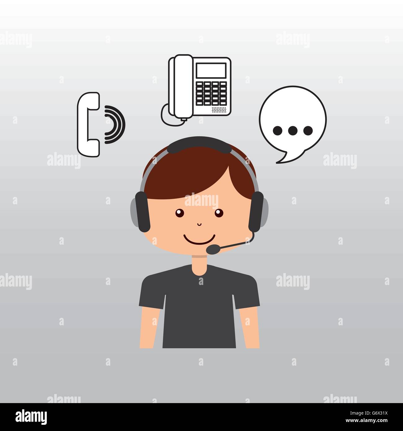 customer service design Stock Vector Image & Art - Alamy