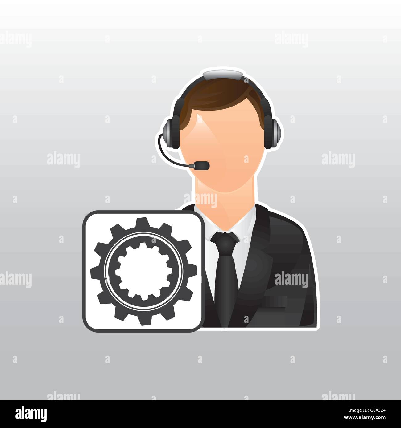 customer service design Stock Vector Image & Art - Alamy