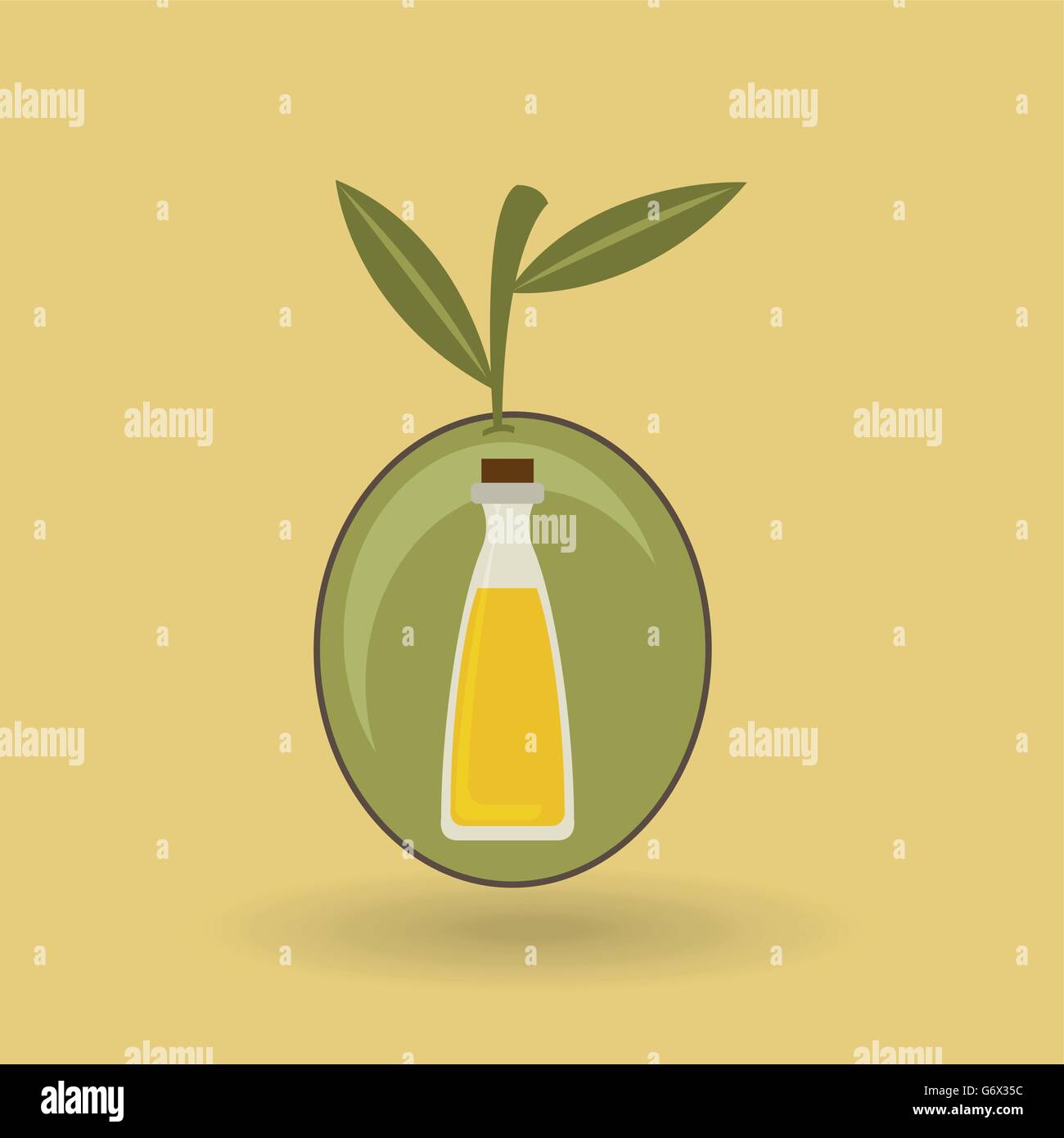 olive oil design Stock Vector Image & Art - Alamy