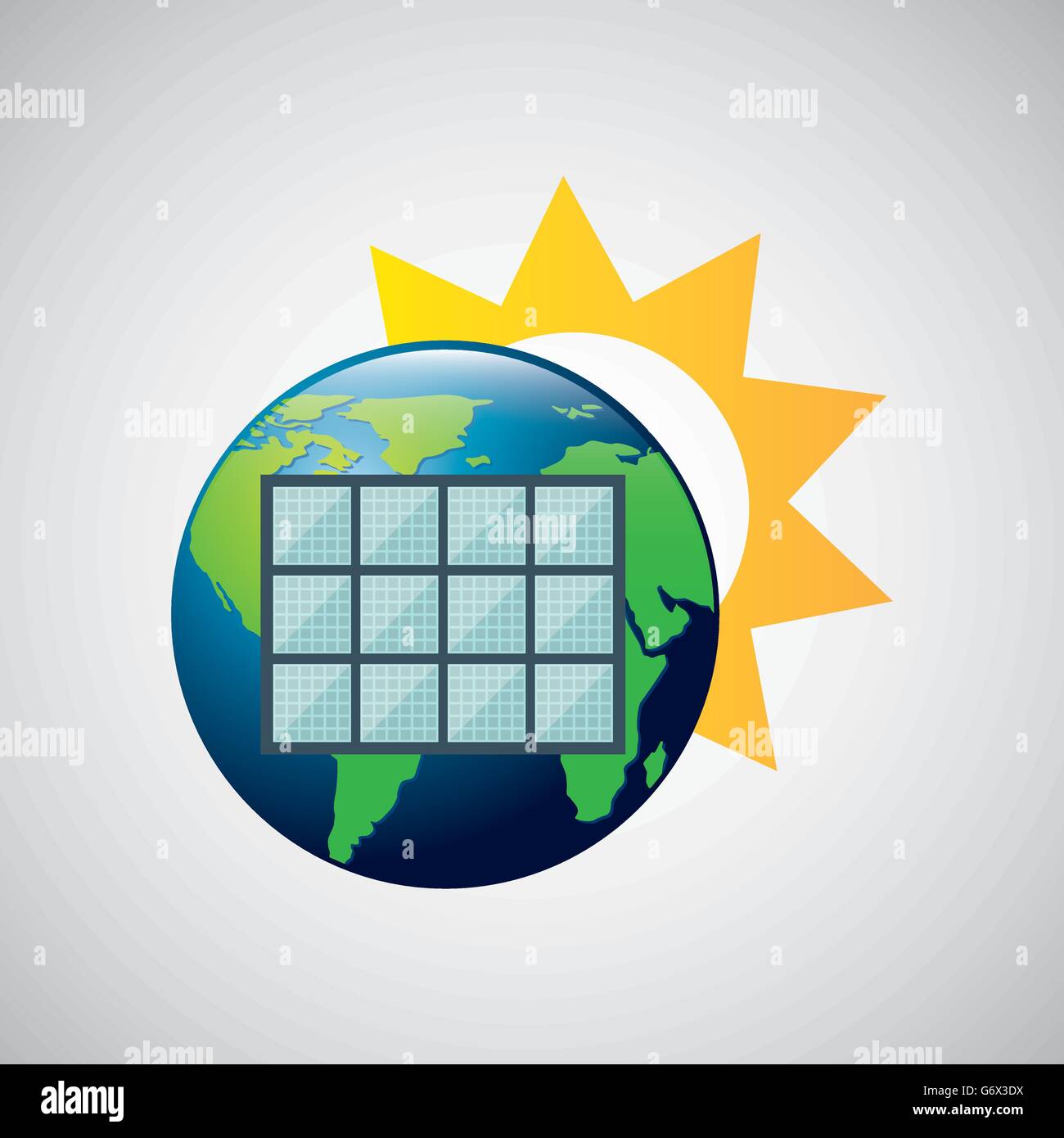 solar energy design Stock Vector Image & Art - Alamy