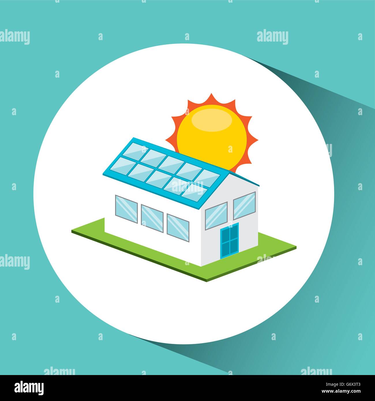 solar energy design Stock Vector Image & Art - Alamy