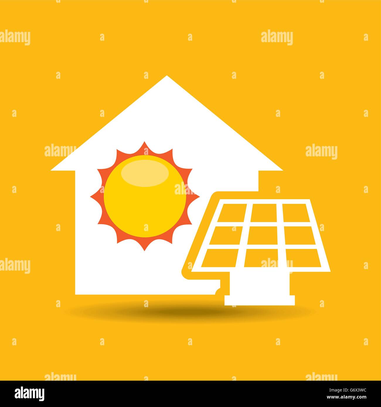 solar energy design Stock Vector Image & Art - Alamy