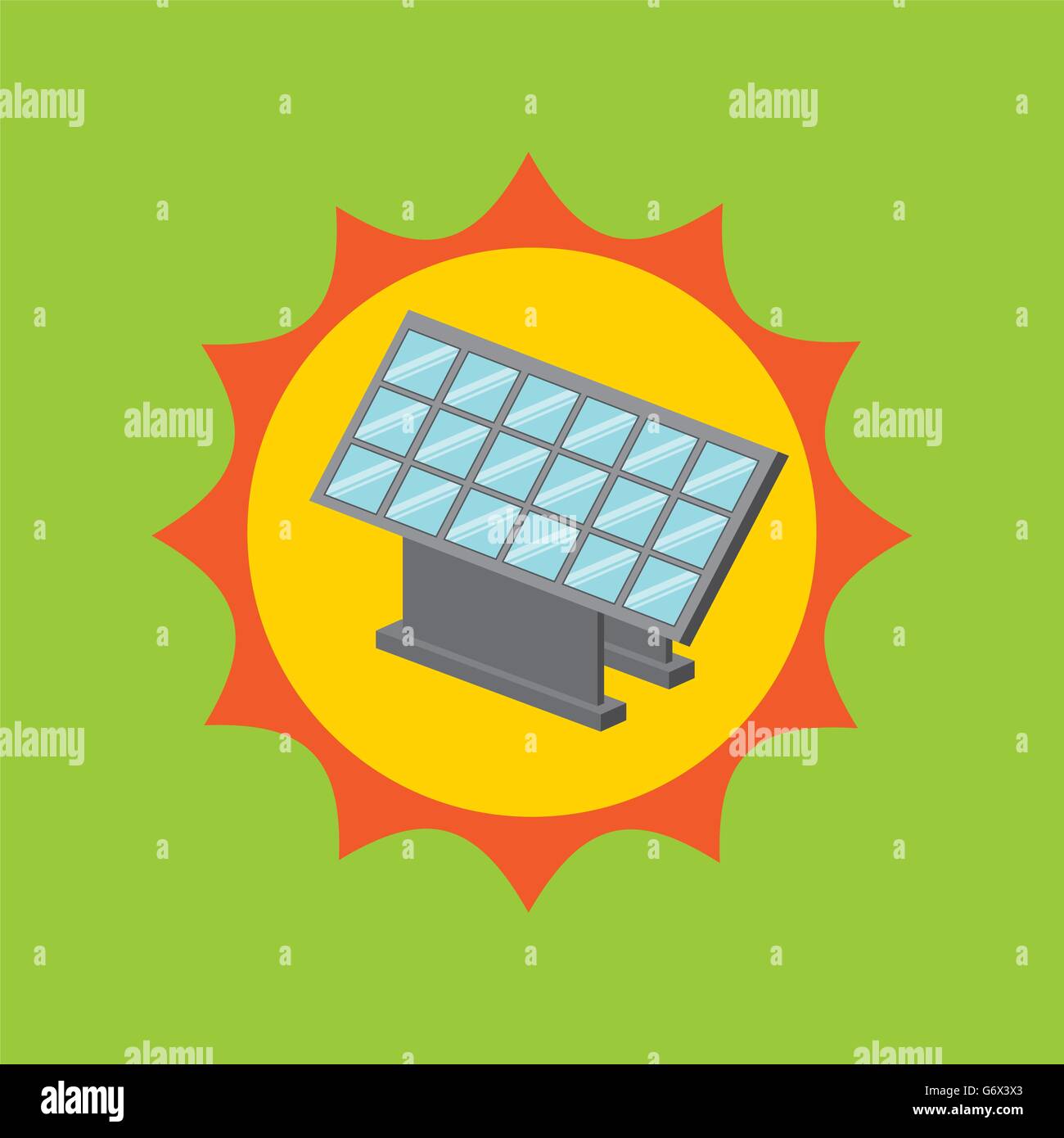 solar energy design Stock Vector Image & Art - Alamy