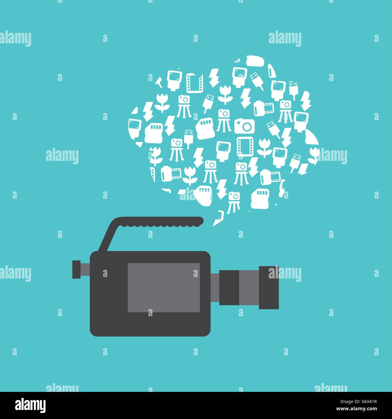 video camera design Stock Vector Image & Art - Alamy