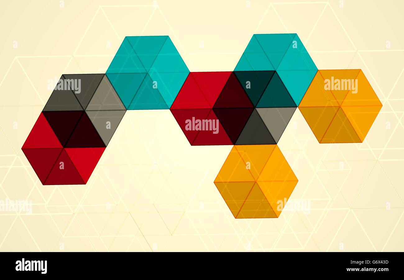 Bright Transparent Gradient Cube Background Stock Vector Image & Art ...