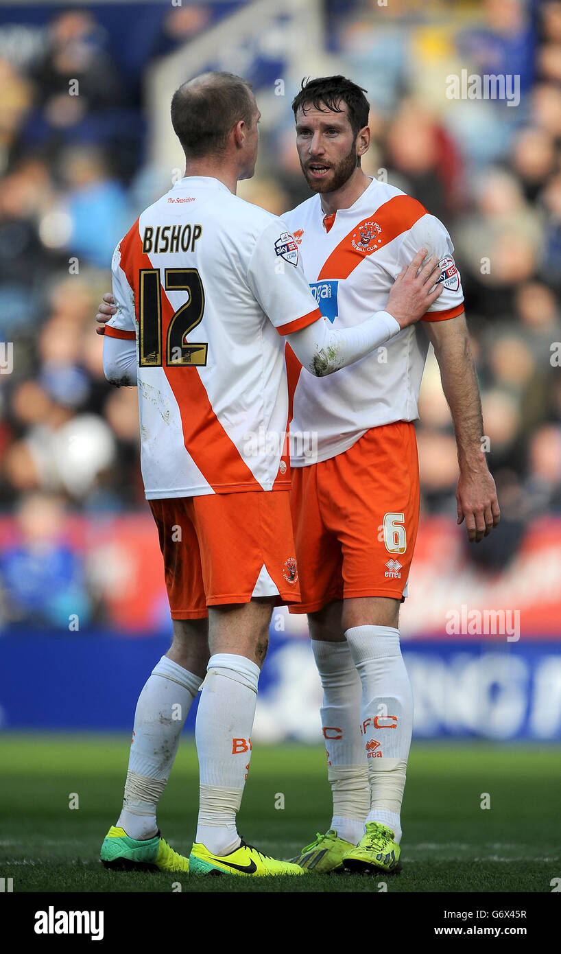 Soccer football league championship leicester city blackpool king power ...