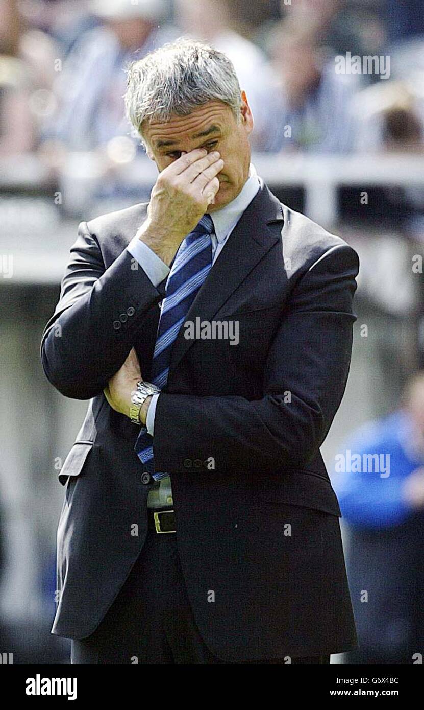 Sport football manager 3 4 three quarter length hi-res stock ...