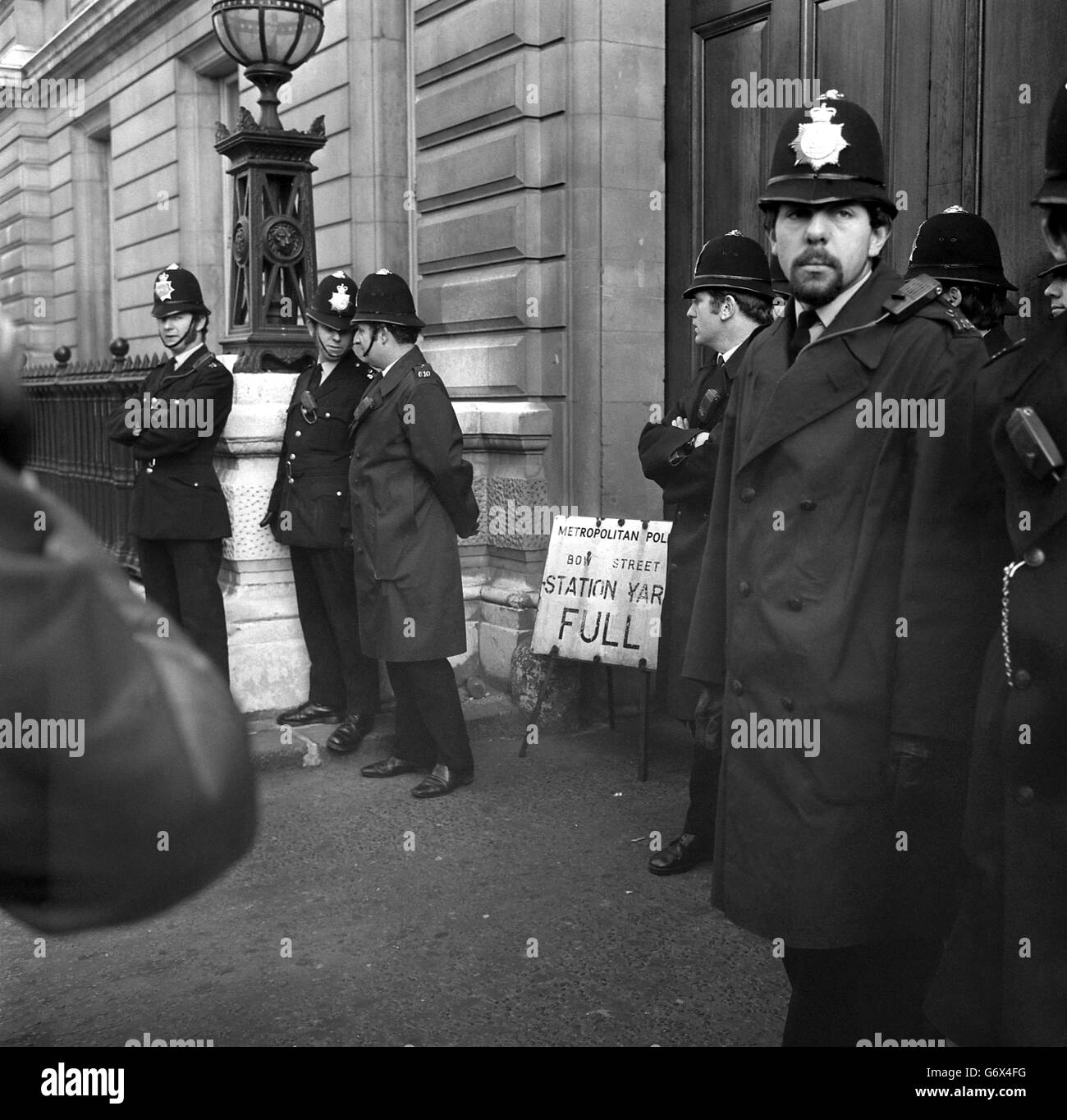 Police activity at Bow Street Court where Ian Ball, 26, of no fixed ...