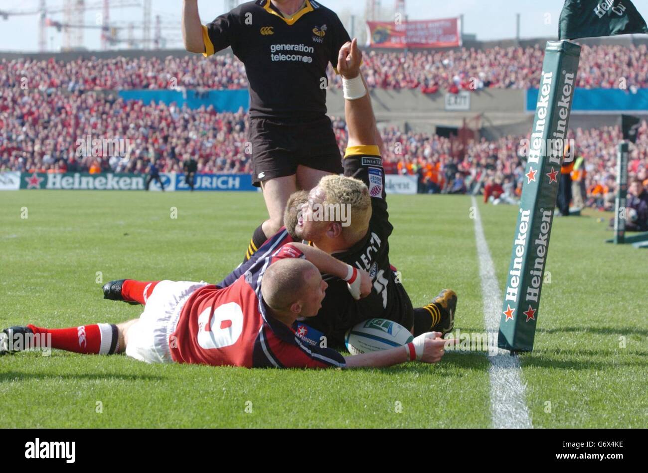 Munster v London Wasps Stock Photo - Alamy