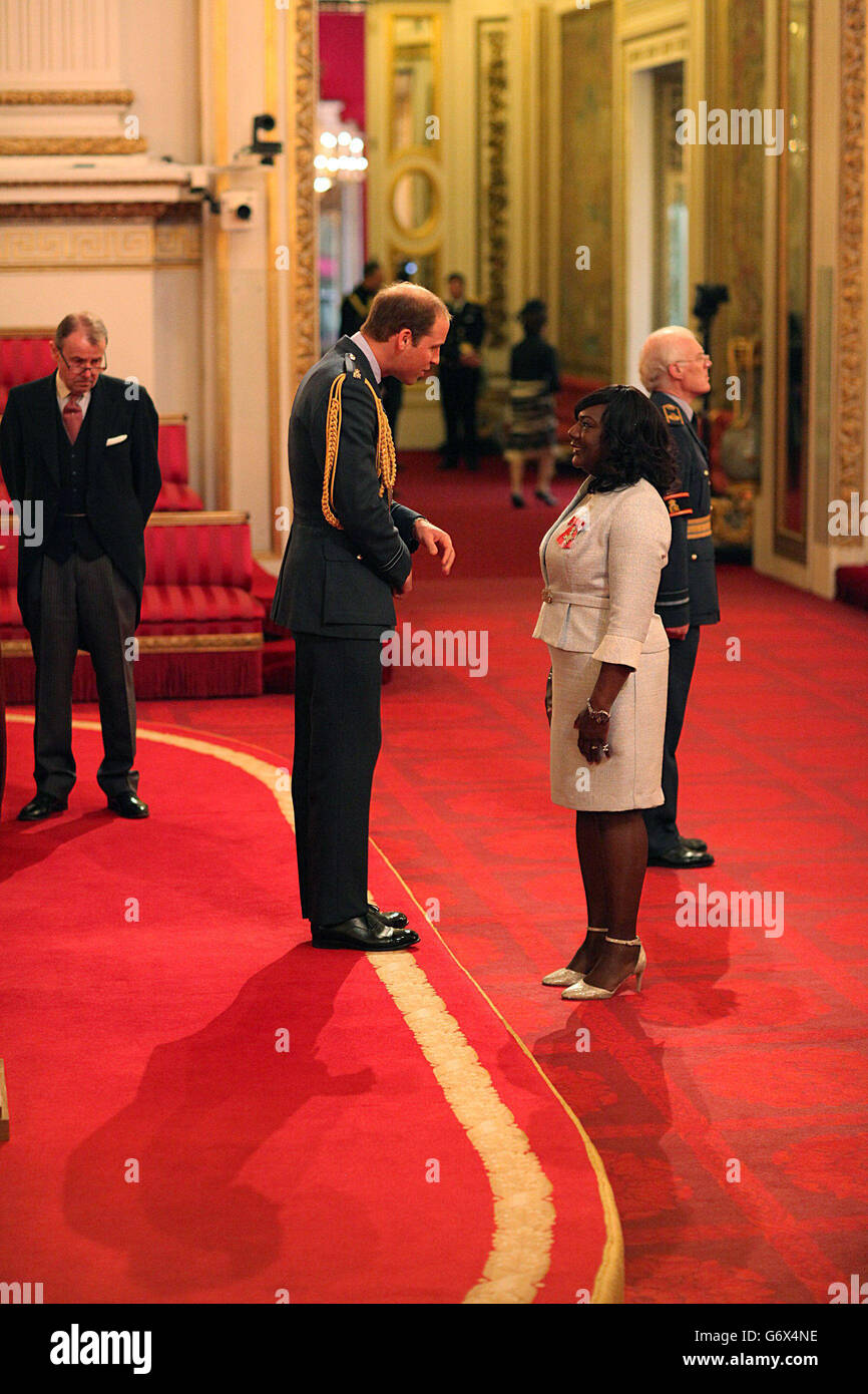 Miss Carol Pemberton from Birmingham is made an MBE (Member of the ...