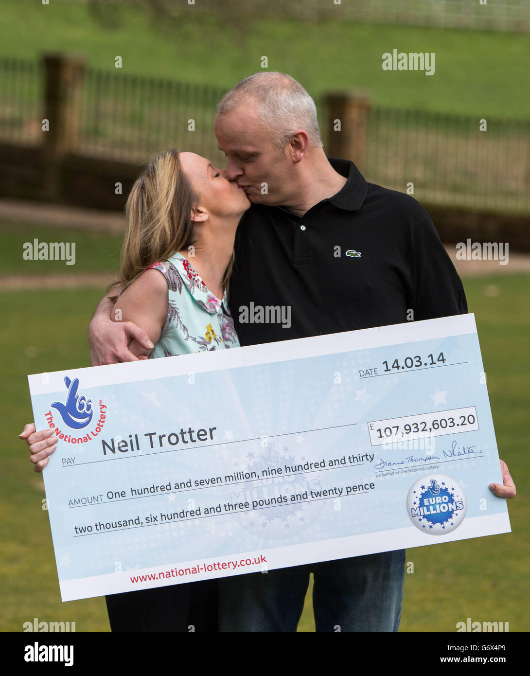 Surrey where he was revealed as the man who scooped hi-res stock ...