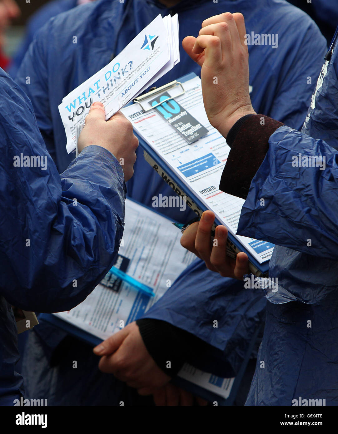 Scottish independence referendum Stock Photo - Alamy