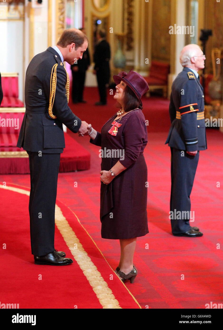 Mrs Jane Alford is made an OBE (Officer of the Order of the British ...