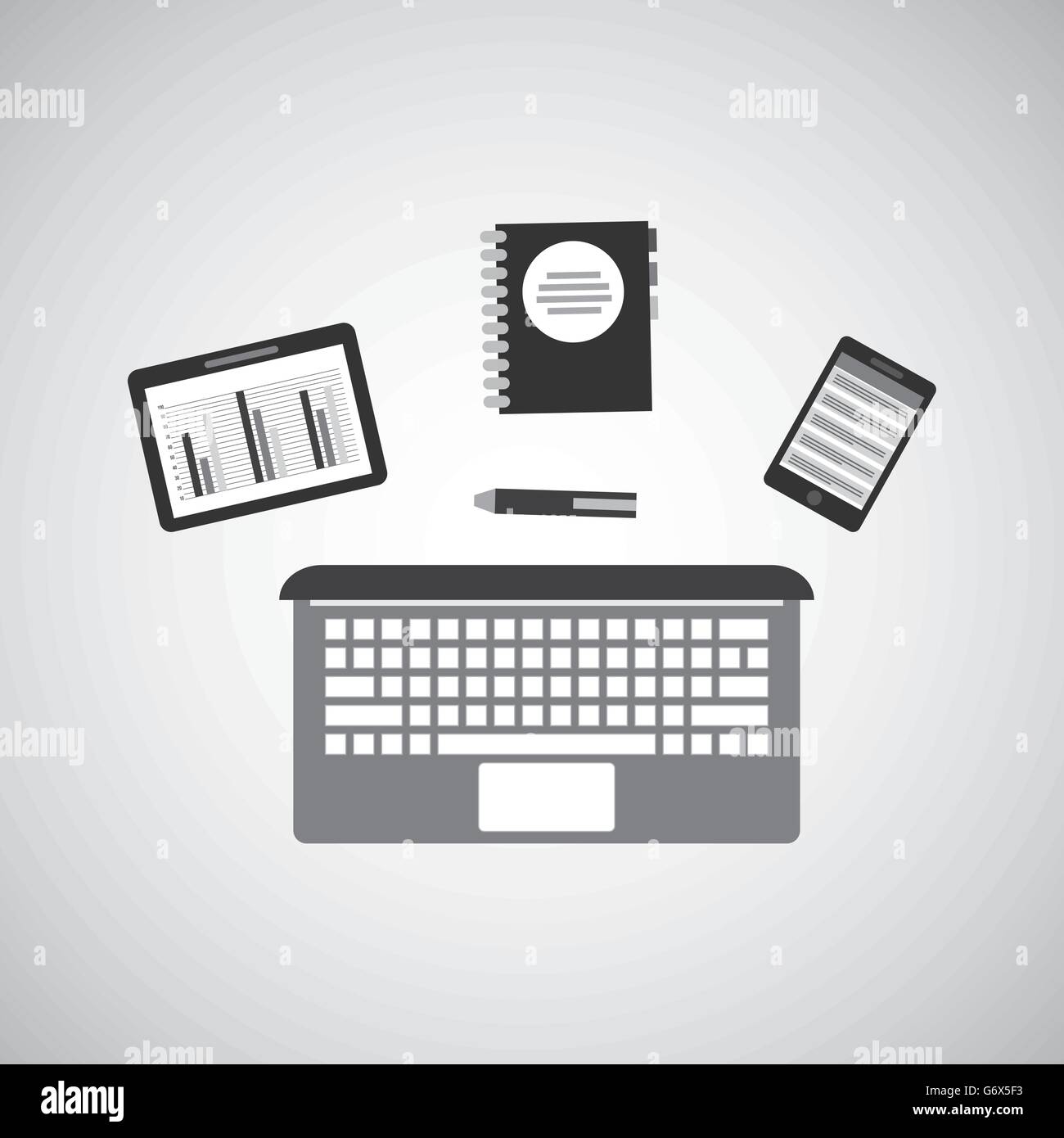 office equipment design Stock Vector Image & Art - Alamy
