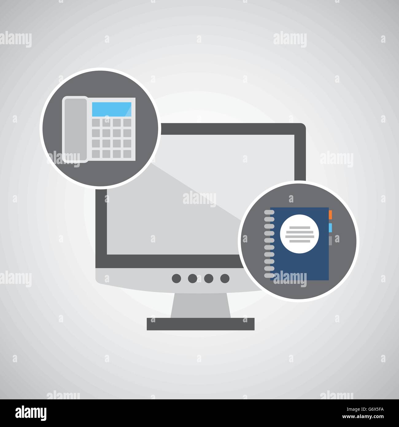 office equipment design Stock Vector Image & Art - Alamy
