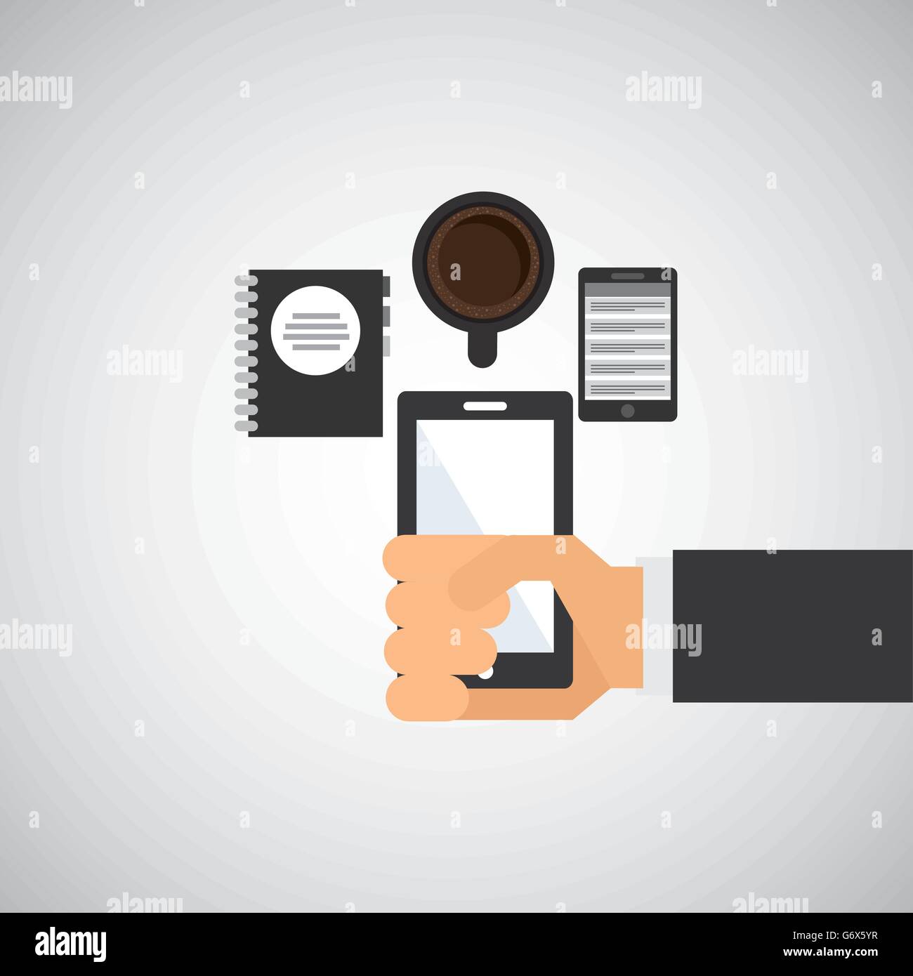 office equipment design Stock Vector Image & Art - Alamy