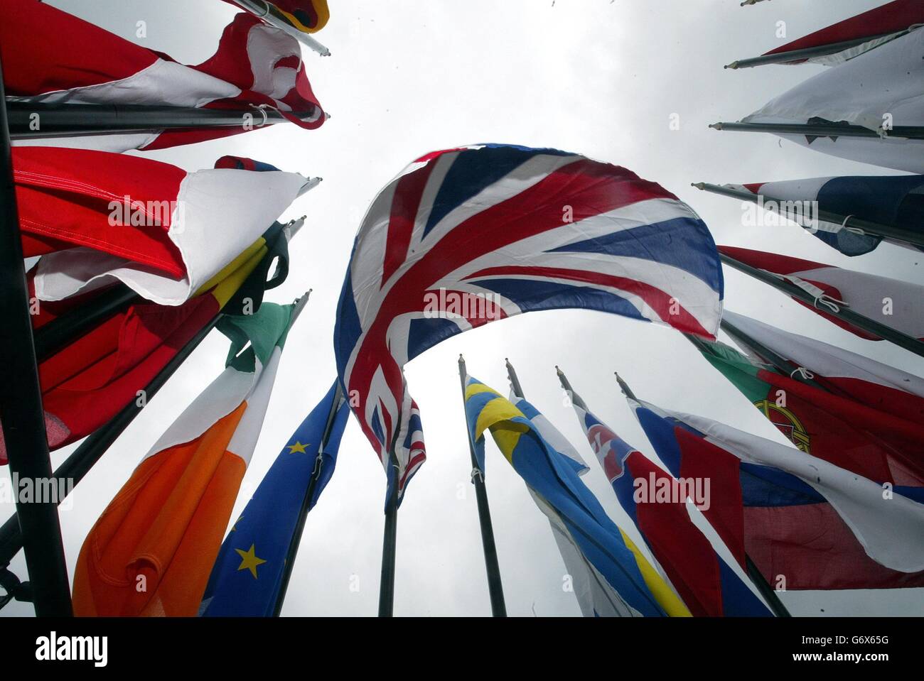 Politics flags hi-res stock photography and images - Alamy