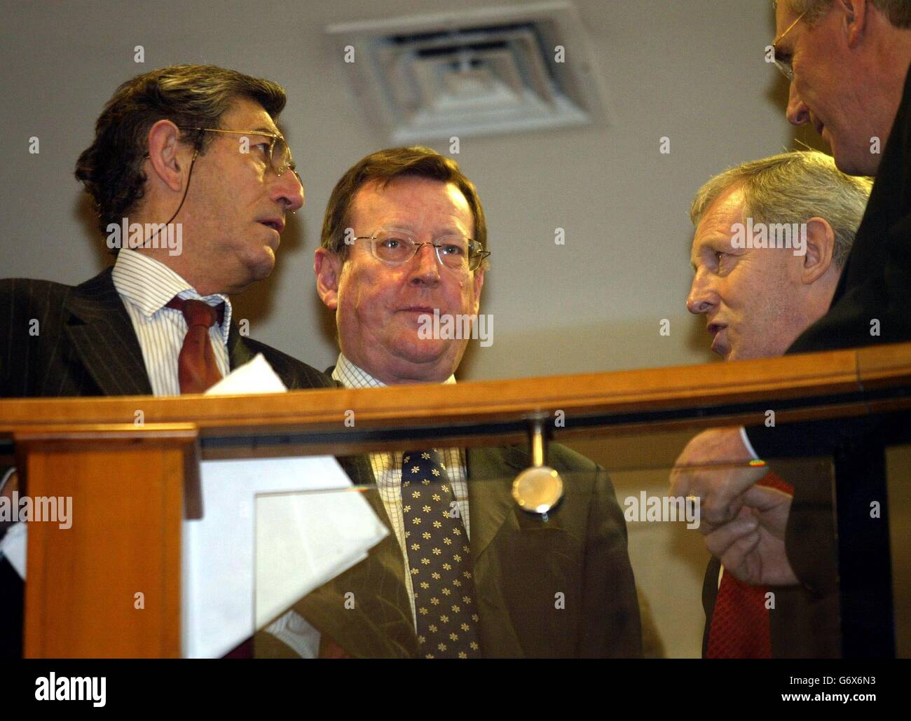 Ulster Unionist leader David Trimble Stock Photo - Alamy