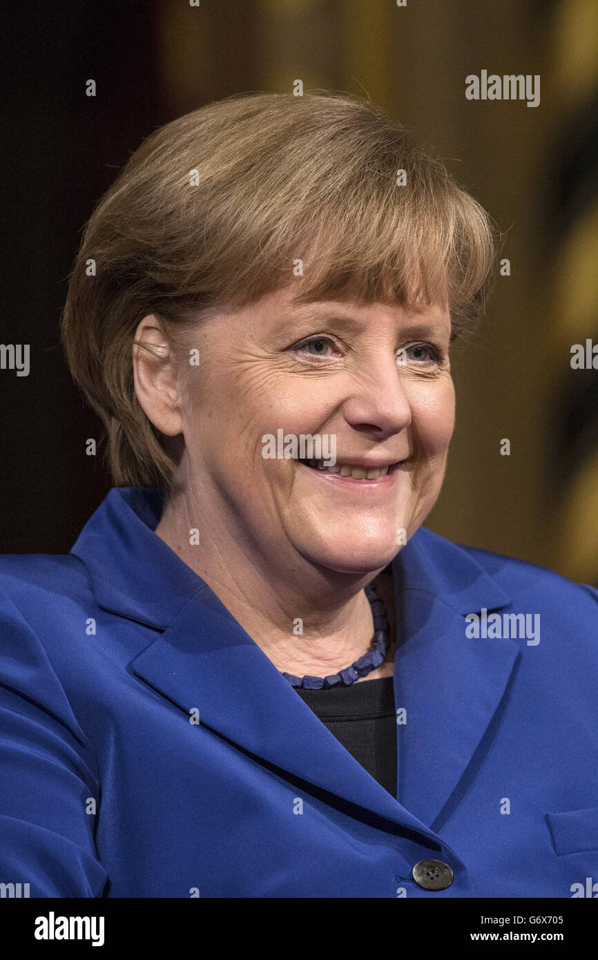 Angela Merkels Visit London High Resolution Stock Photography and ...