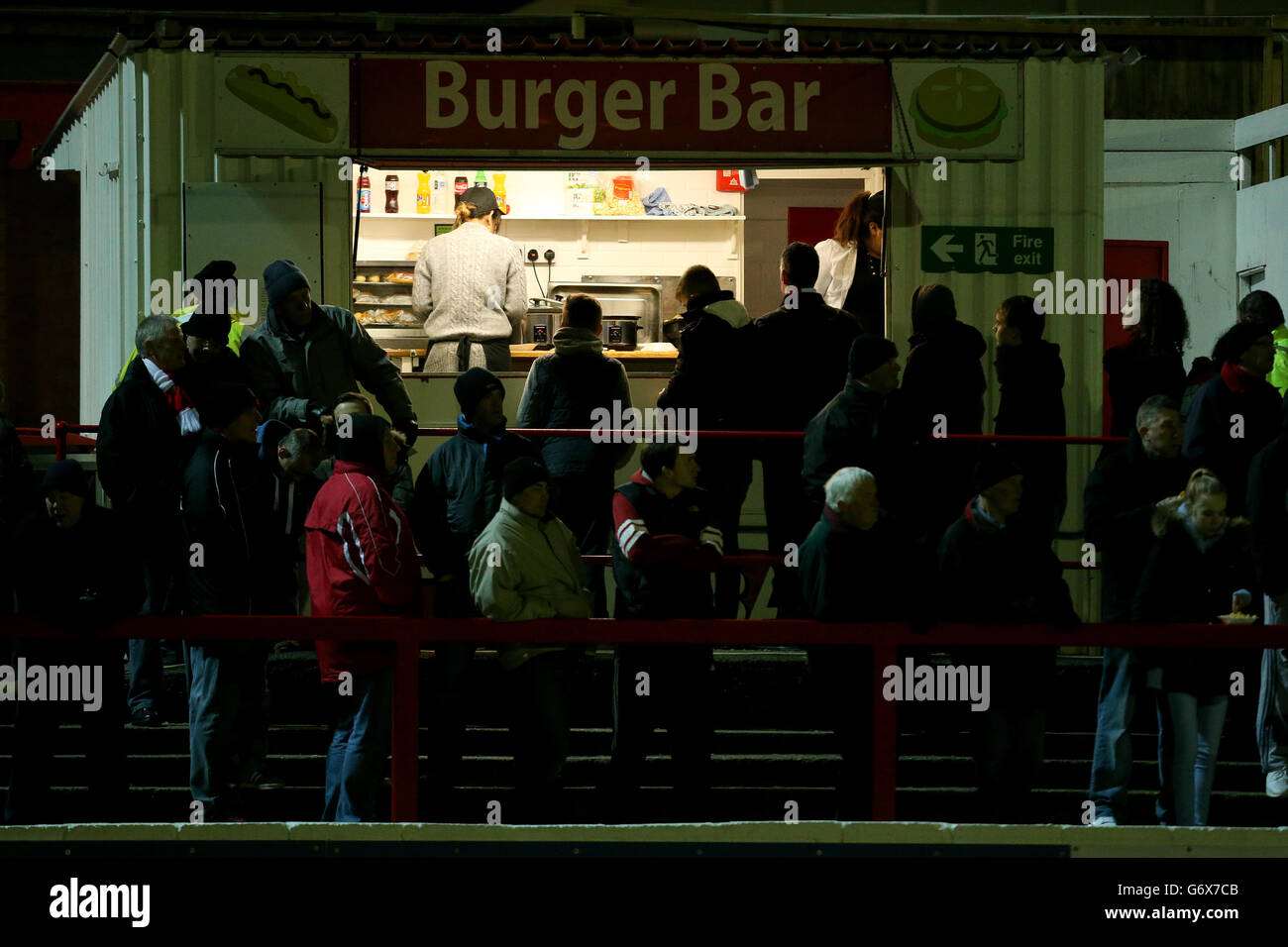 Fans in stands stonebridge road hi-res stock photography and images - Alamy