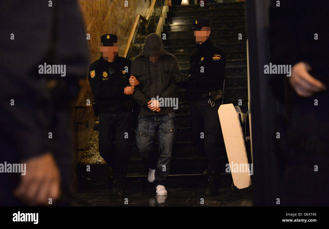 Boiler room gang raids Stock Photo - Alamy