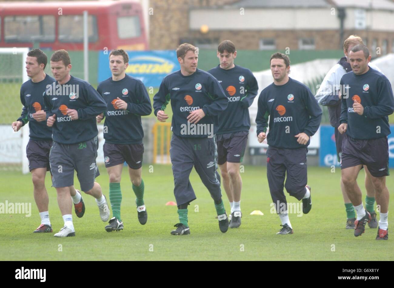 Ireland training session Stock Photo - Alamy