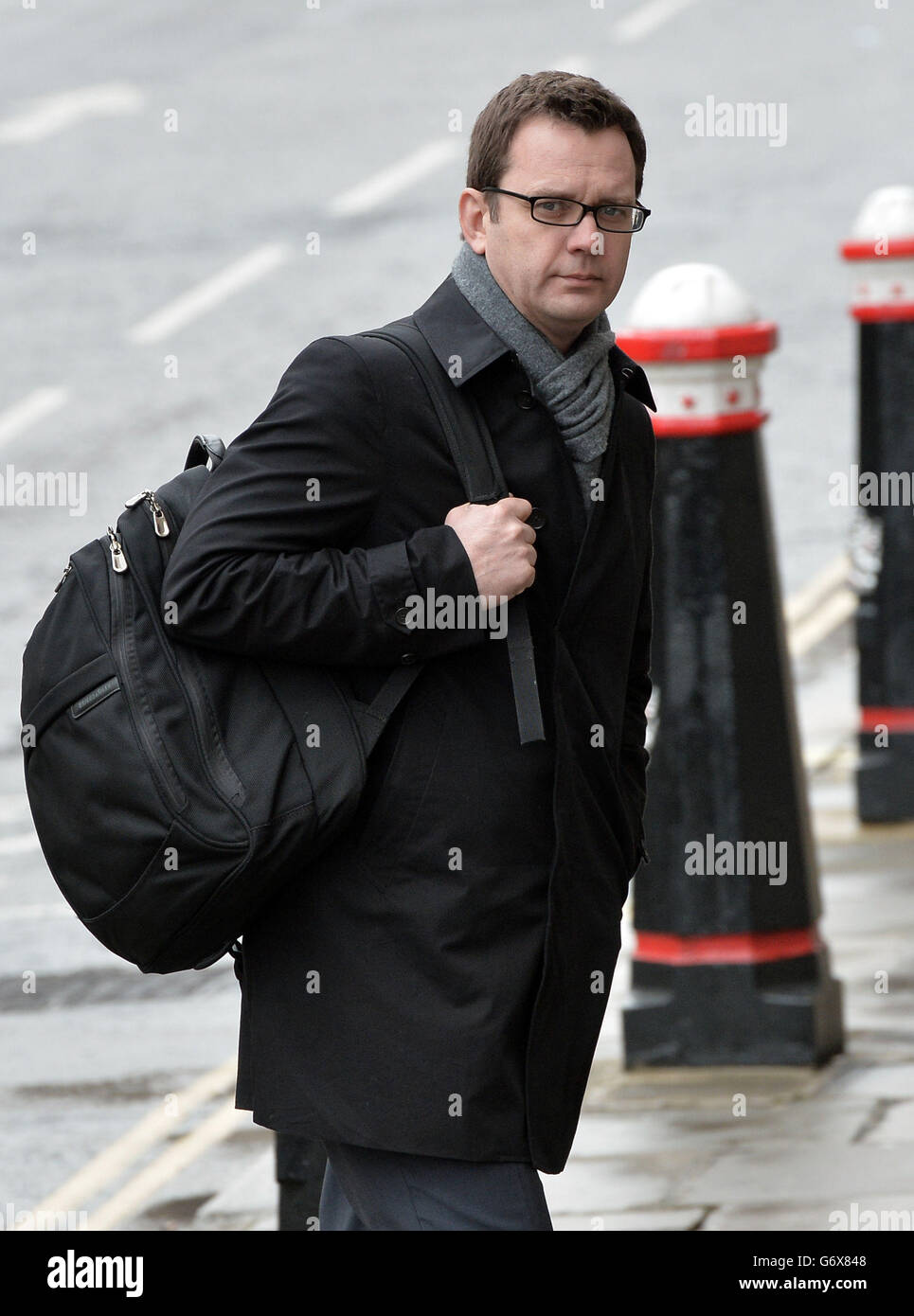Former News of the World Editor Andy Coulson arrives at the Old Bailey ...