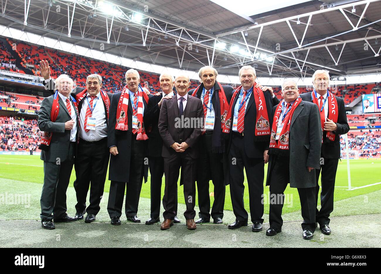 Soccer fa cup final leeds united v sunderland wembley stadium hi-res ...