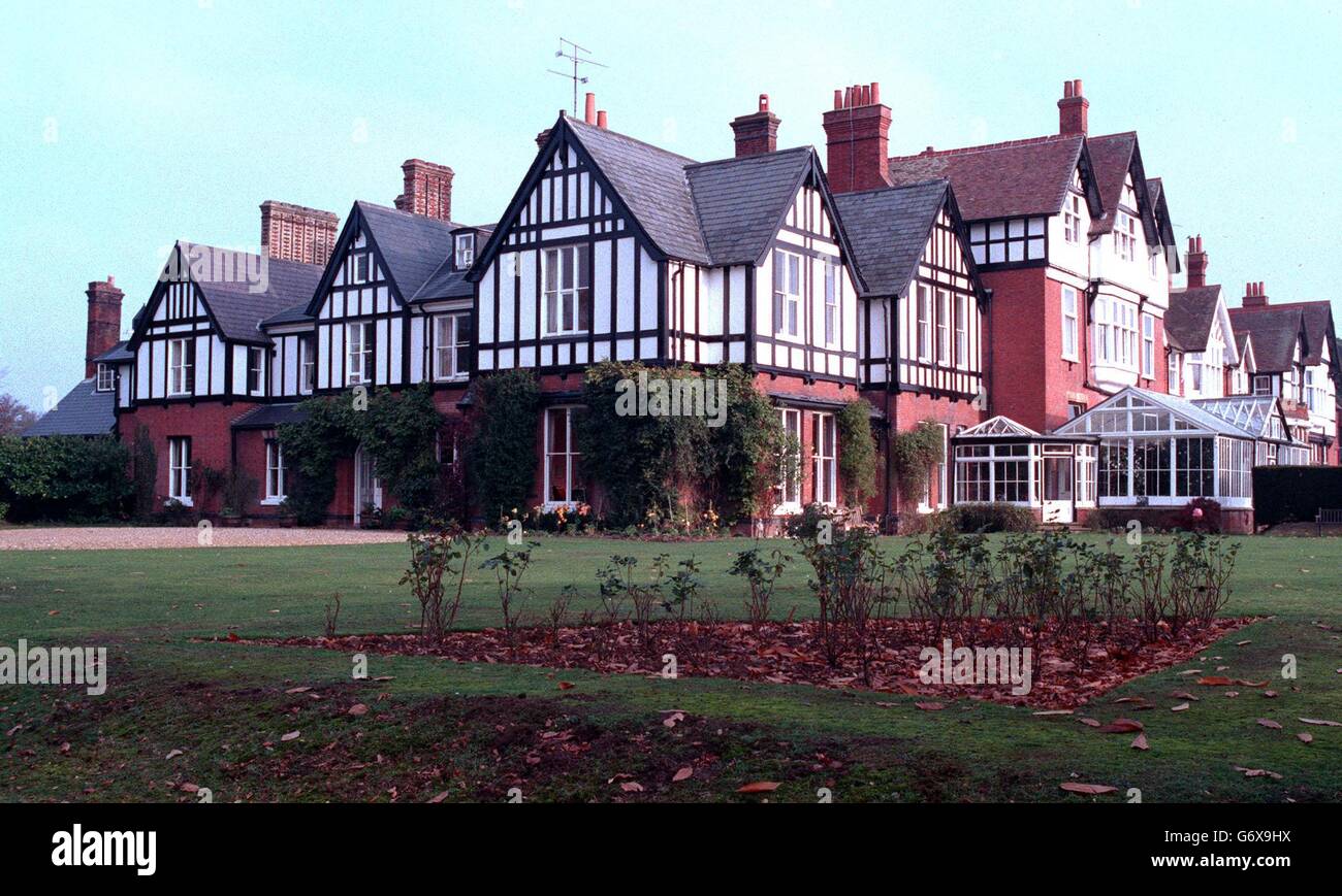 Ludgrove School near Wokingham in Berkshire where Prince William ...