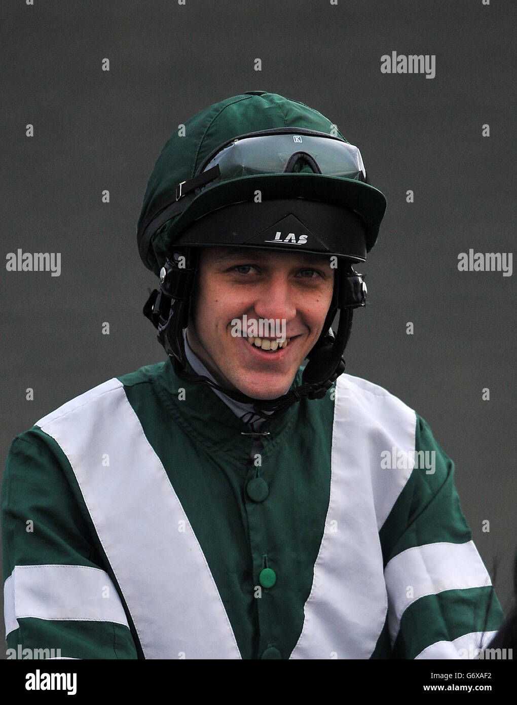 Jockey lewis walsh at southwell racecourse hi-res stock photography and ...