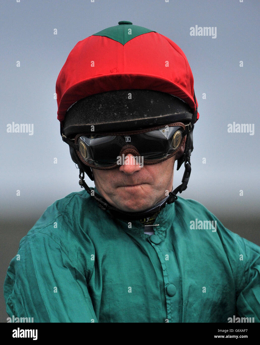 Jockey joe fanning southwell racecourse hi-res stock photography and ...