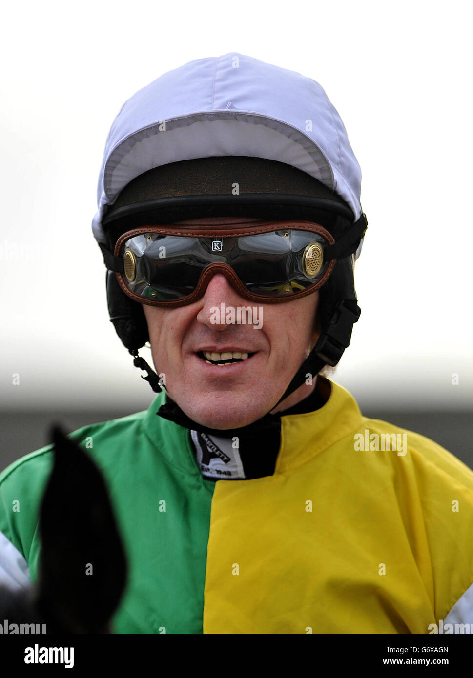 Jockey tony mccoy at southwell racecourse hi-res stock photography and ...