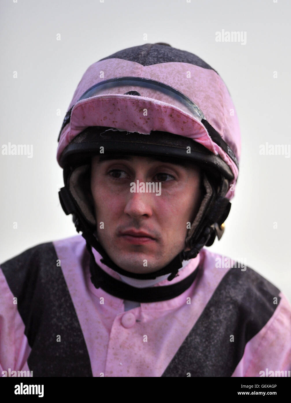 Jockey chris catlin southwell racecourse hi-res stock photography and ...