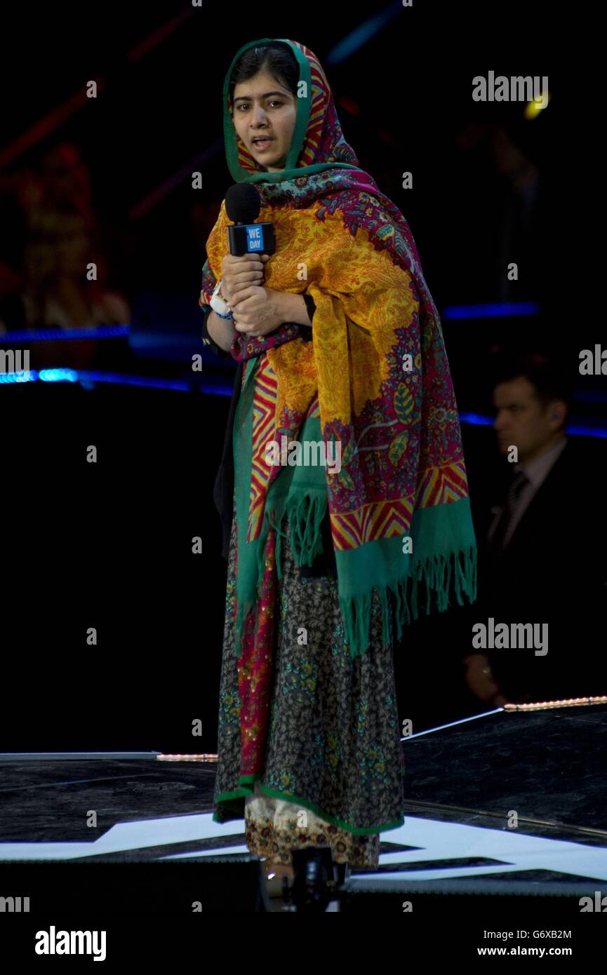 We Day UK 2014 Stock Photo - Alamy