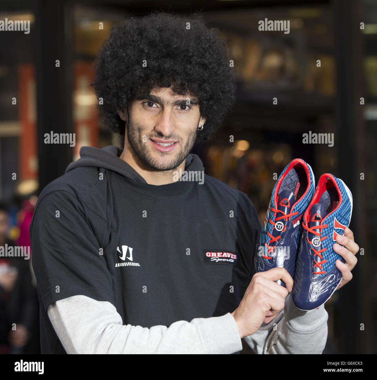 Soccer - Marouane Fellaini Boot Signing - Glasgow City Centre ...