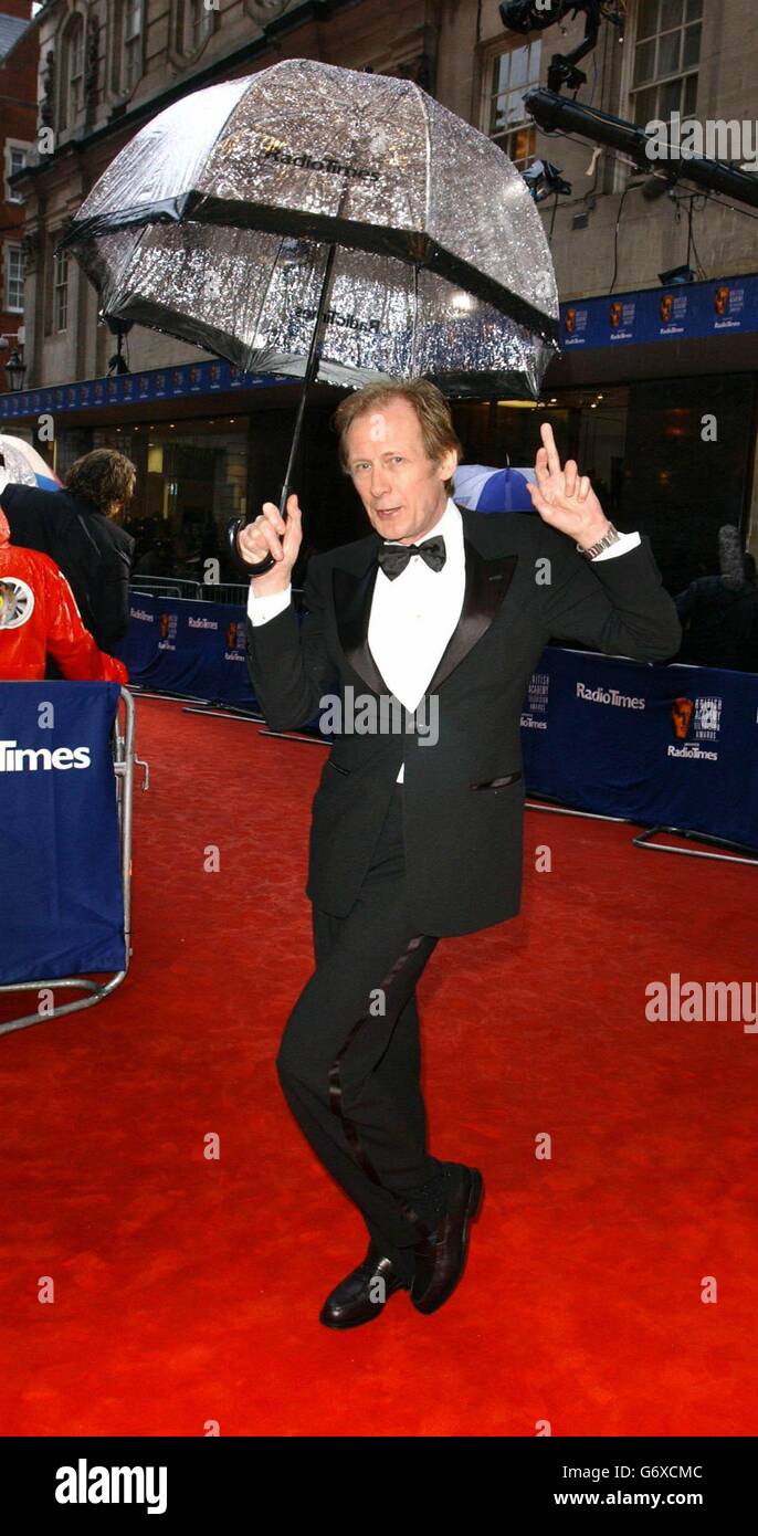 Actor bill nighy arrives british academy television awards bafta hi-res ...