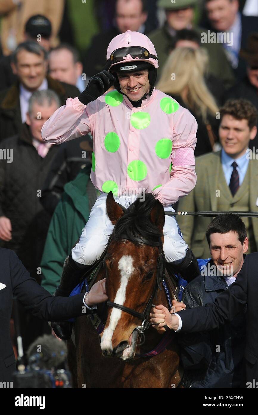 Ruby walsh cheltenham festival faugheen hi-res stock photography and ...