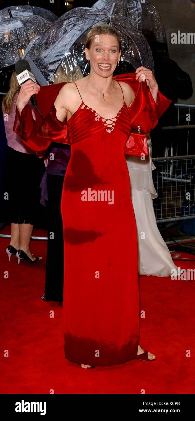 TV presenter Anna Walker arrives for the British Academy Television ...