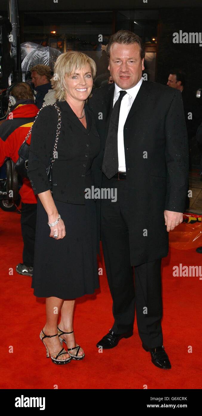 Actor Ray Winstone and his wife Leanne arrive for the British Academy ...