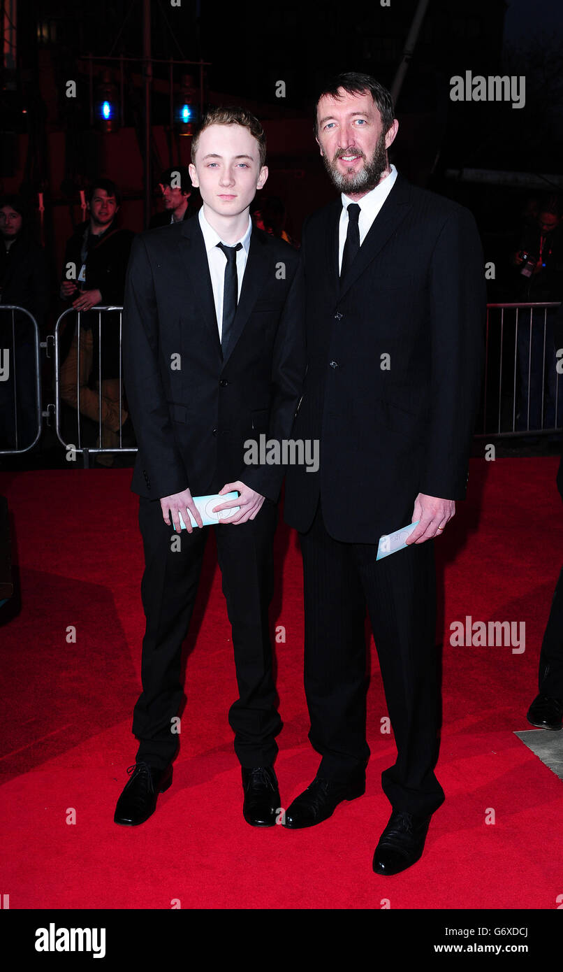 Ralph Ineson and his son Luc attending the British Academy Games Awards ...