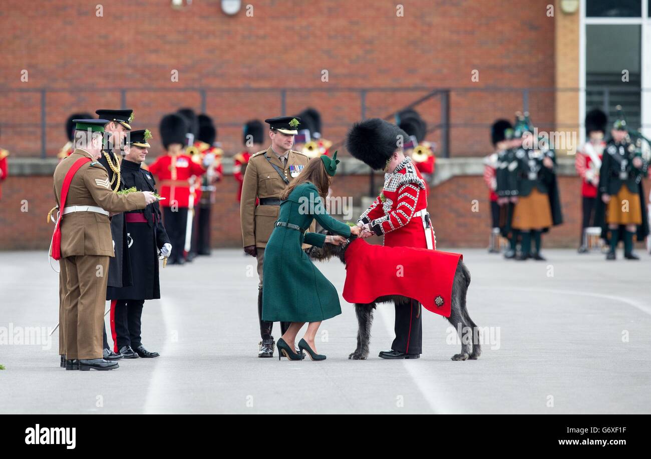 Royal barracks catherine kate middleton hi-res stock photography and ...
