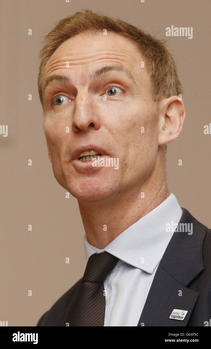 Jim Murphy speech Stock Photo - Alamy