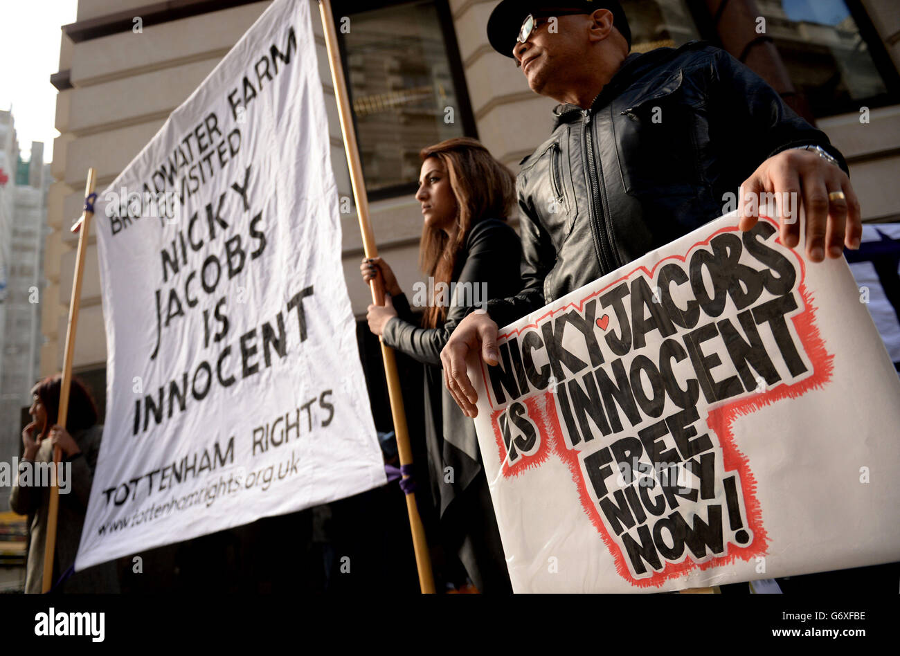 Pc Keith Blakelock murder Stock Photo - Alamy
