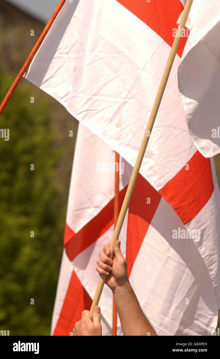 British National Front March Stock Photo - Alamy