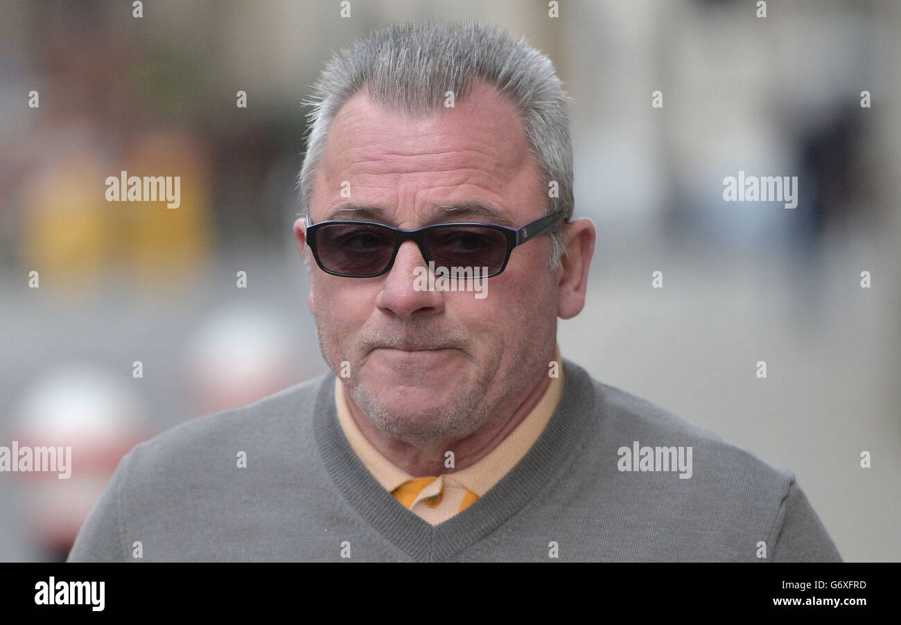 Edward "Ted" Terry, 59, of Lennox Close in Grays, Essex, arrives at the ...